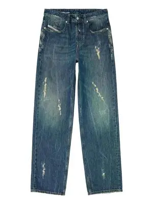 DIESEL® 2001 D-macro Relaxed-fit Jeans - Blue