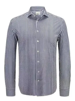 TRAIANO MILANO Radical Striped Shirt - Blue