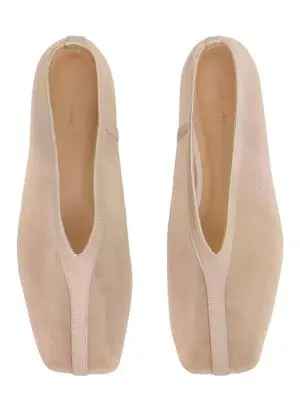 MANSUR GAVRIEL Contorno Square V Ballet Flats - Neutrals