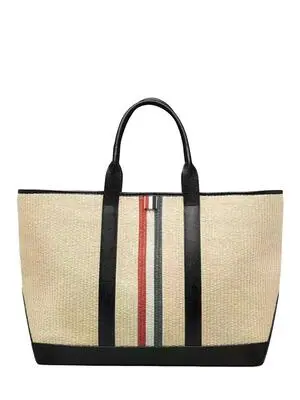 Thom Browne Raffia Tote Bag - Neutrals
