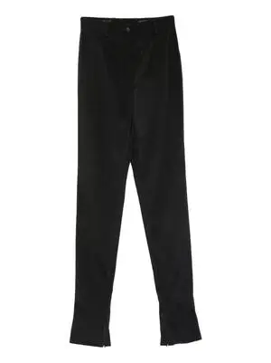 Dolce & Gabbana Cady Slim-fit Trousers - Black