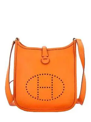 Hermès Evelyne Bag Gen Iii Clemence Tpm Orange H