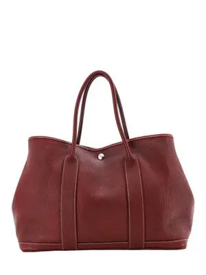 Hermès Garden Party Tote Leather 36 - Red
