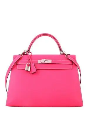 Hermès Kelly Handbag Epsom With Palladium Hardware 32 At Nordstrom Pink