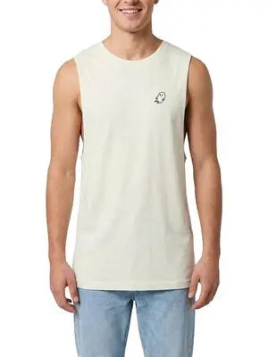 DALIX Ghost Lightweight Jersey Tank - Ecru