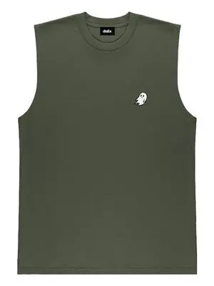 DALIX Ghost Midweight Jersey Tank - Cypress