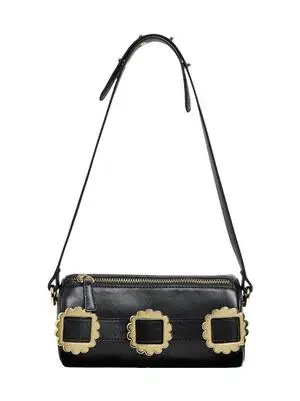 Cynthia Rowley Mini Drum Bag - Black