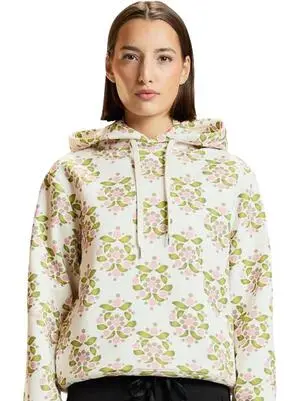 Cynthia Rowley Printed Hoodie - White