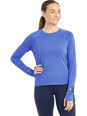 OISELLE Flyout Long-sleeve Shirt - Blue Rapids
