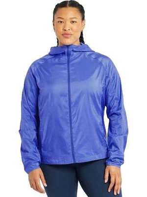 OISELLE Oiselle Whirlwind Jacket Blue Rapids