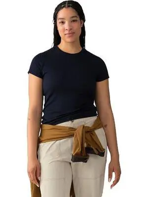HIKERKIND Hikerkind Ribbed Merino Performance T-Shirt Woad