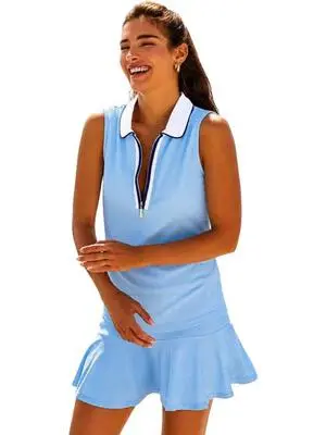 CABANA LIFE Sleeveless Sport Top - Light Blue