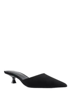 FEMME LA Femme LA St. Honoré Kitten Heel Mule