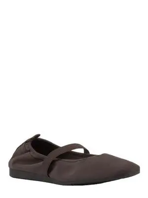 VAGABOND SHOEMAKERS Hillary Mary Jane Flat - Coffee