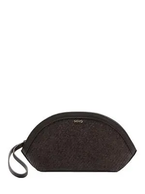 Mango Woven Wristlet - Chocolate