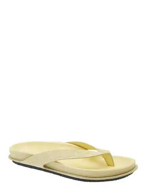 Jacquemus Les Tong Croc Flip Flop - Pale Yellow 205