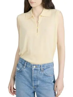 FRAME The Cashmere Tank - Lemon