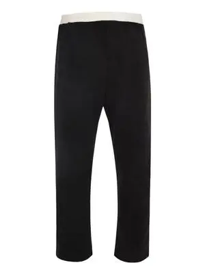BARROW Logo Embroidered Track Pants - Black