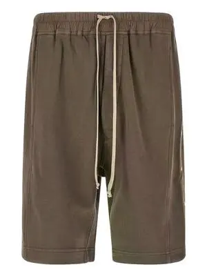 RICK OWENS Rick Owens DRKSHDW Snap-Button Drawstring Shorts