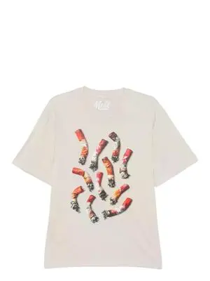 MELT Graphic-printed T-shirt - Neutrals