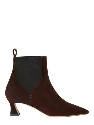 MALONE SOULIERS Carolyn Suede Ankle Boots - Brown