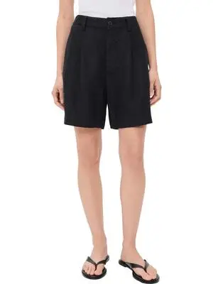 Faherty Brand Sun Strider Pleated Shorts - Black