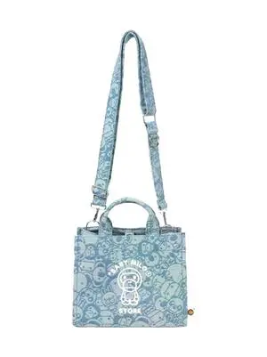 A BATHING APE Baby Milo® Store Crossbody Bag - Blue
