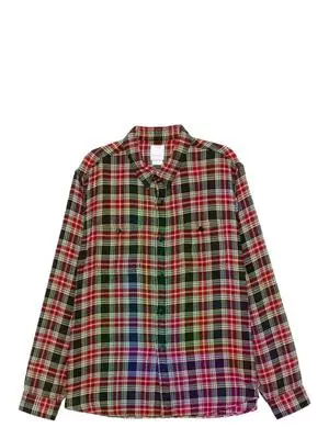 Visvim Larrikan Check Shirt - Red