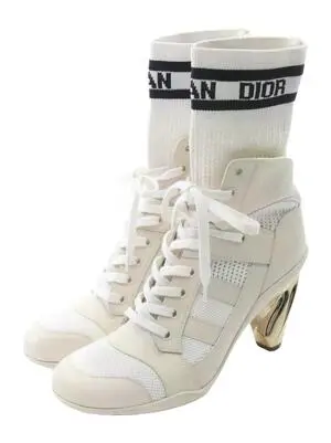 Dior D-zenith Lace-up Boots - Neutrals