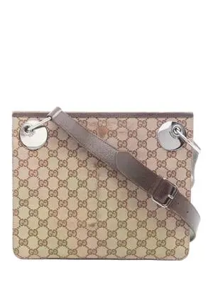 Gucci Gg Canvas Shoulder Bag - Neutrals