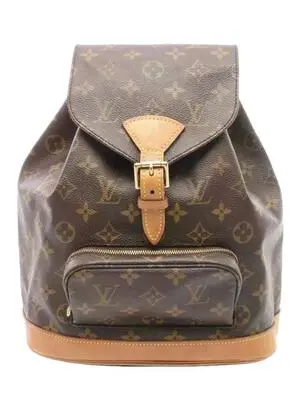LOUIS VUITTON Montsouris Mm Backpack - Brown