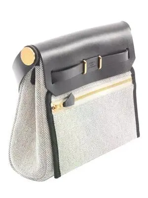 Hermès Mini Herbag Zip Shoulder Bag - Neutrals