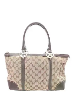 Gucci Gg Canvas Tote Bag - Neutrals