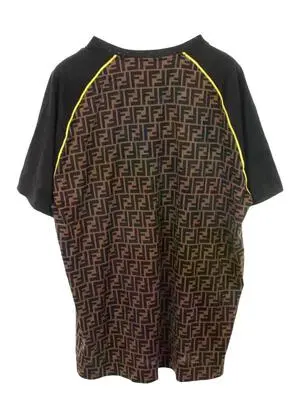 Fendi 2010s Zucca Print T-shirt - Brown