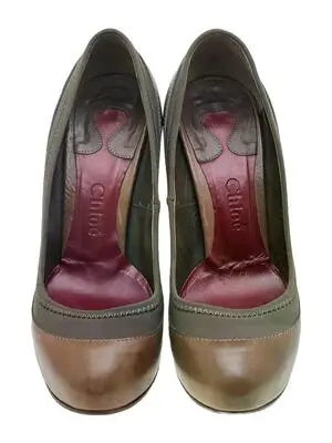 Chloé Beckie Platform Pumps - Brown