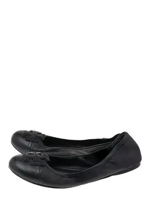 TORY BURCH Tory Burch Logo-Patch Ballet Flats