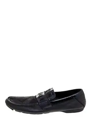 Versace Medusa Motif Loafers - Black