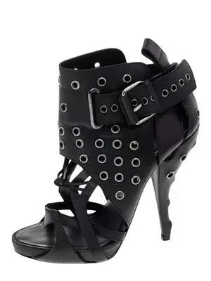 Givenchy 130mm Strappy Ankle Boots - Black