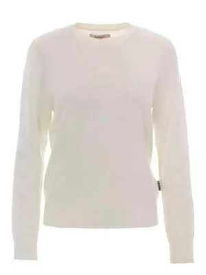 Barbour Oakley Crew Neck Long Sleeve Sweater - Neutrals