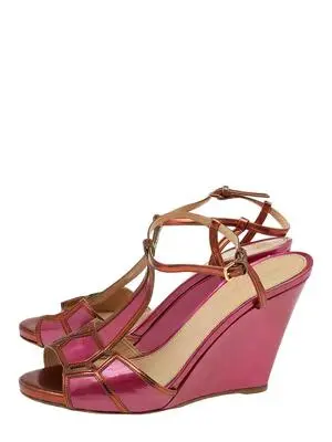 SERGIO ROSSI Two-tone Sandals - Pink