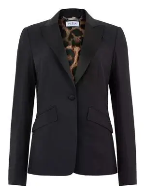 Philipp Plein Single-breasted Peak-lapel Blazer - Black