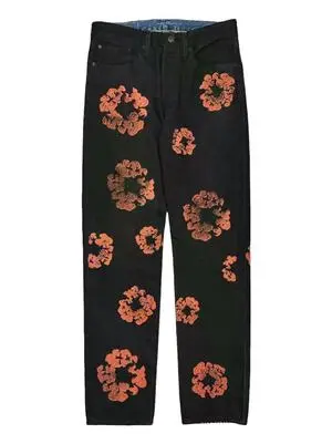 DENIM TEARS X Levi's 501 Cotton Wreath Jeans - Black