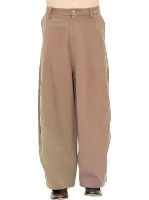 JOE CHIA Cloudfold Trace Trousers - Brown