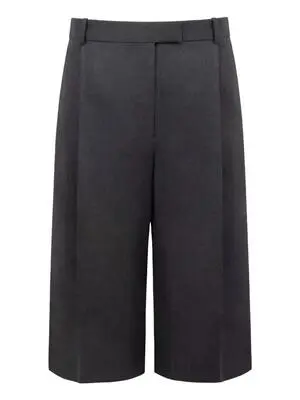 THE ARKOW Cleo Pleated Shorts - Grey