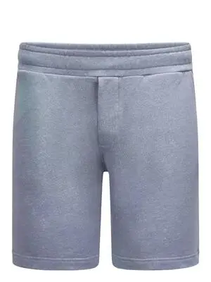 04651 HANDELSGESELLSCHAFT MBH & CO. KG Jersey Elasticated Waistband Shorts - Grey