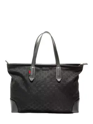 Gucci Gucci GG Canvas Tote Bag Black