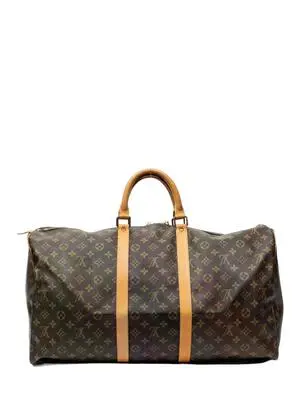 LOUIS VUITTON Keepall Travel Bag - Brown