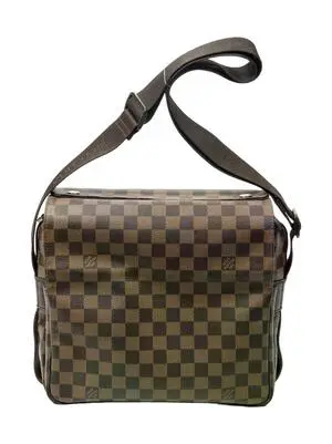 LOUIS VUITTON Naviglio Damier Ebène Cross Body Bag - Brown