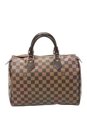 LOUIS VUITTON 30 Speedy Tote Bag - Brown