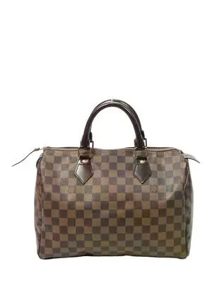LOUIS VUITTON Speedy 30 Tote Bag - Brown